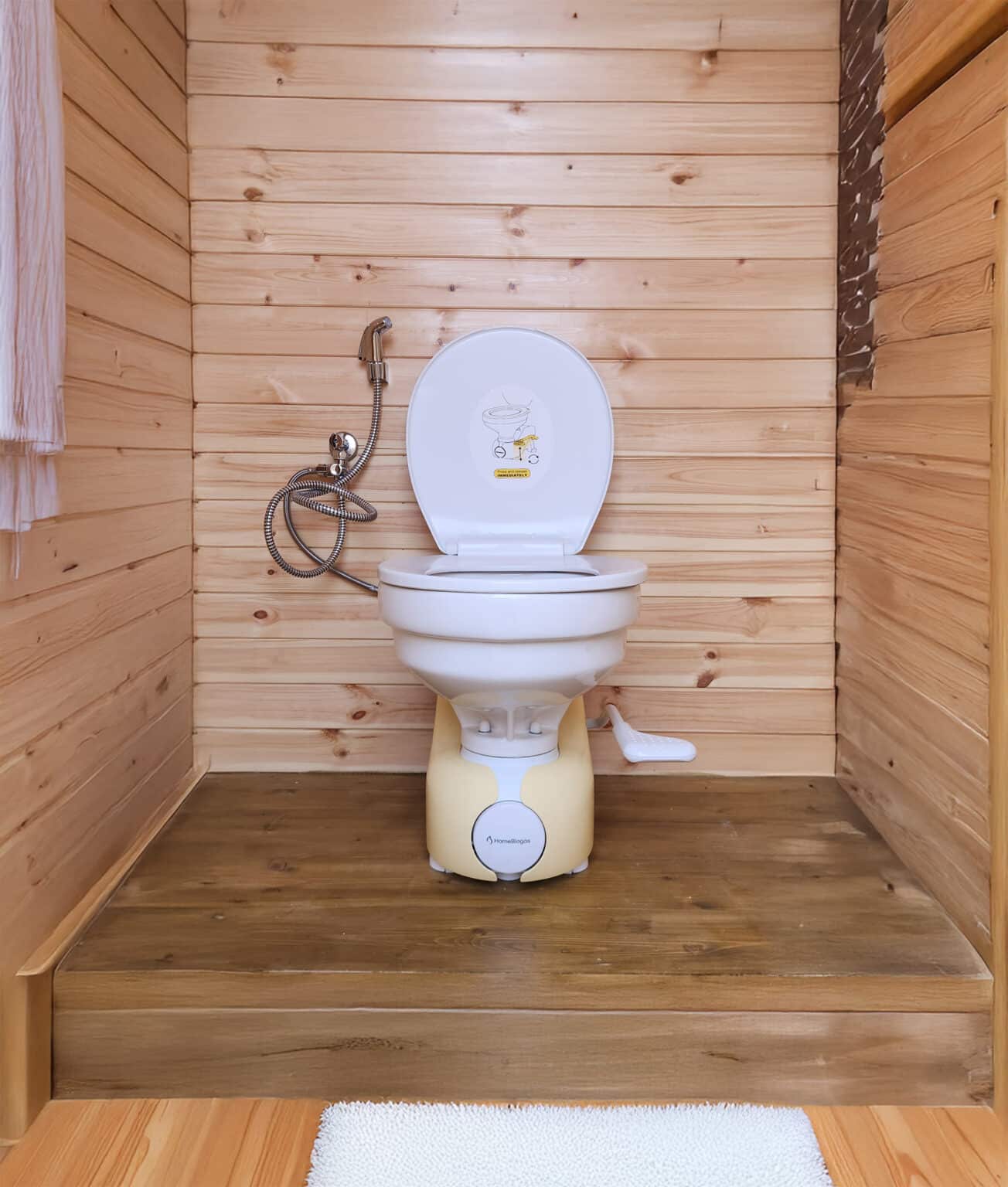 Bio-Toilet kit: HomeBiogas 2 + Toilet - HomeBiogas