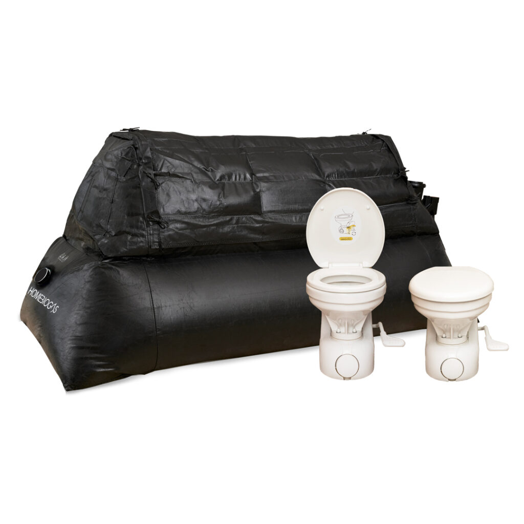 Bio-Toilet kit 4 Double Loocy - HomeBiogas